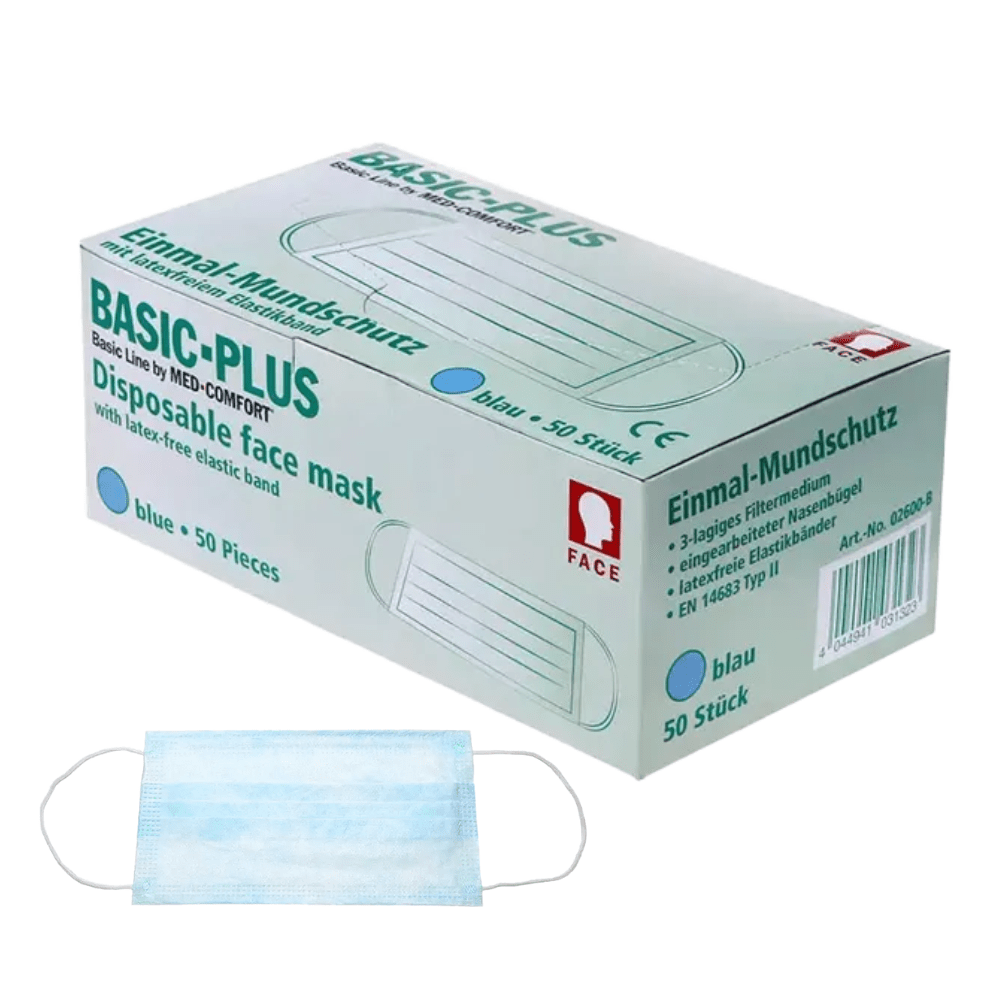 Ampri Basic-Plus Mundschutz 3-LG. Type II, various colors - altruan.de ...